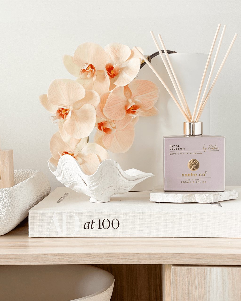 Reed Diffuser 200ML, Exotic White Royal Blossom – nontre.co